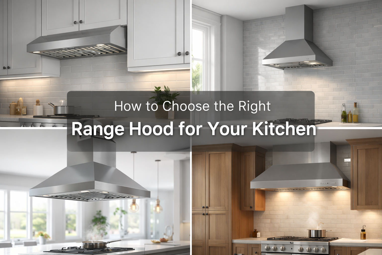 How to Choose the Right Range Hood for Your Kitchen – Awoco